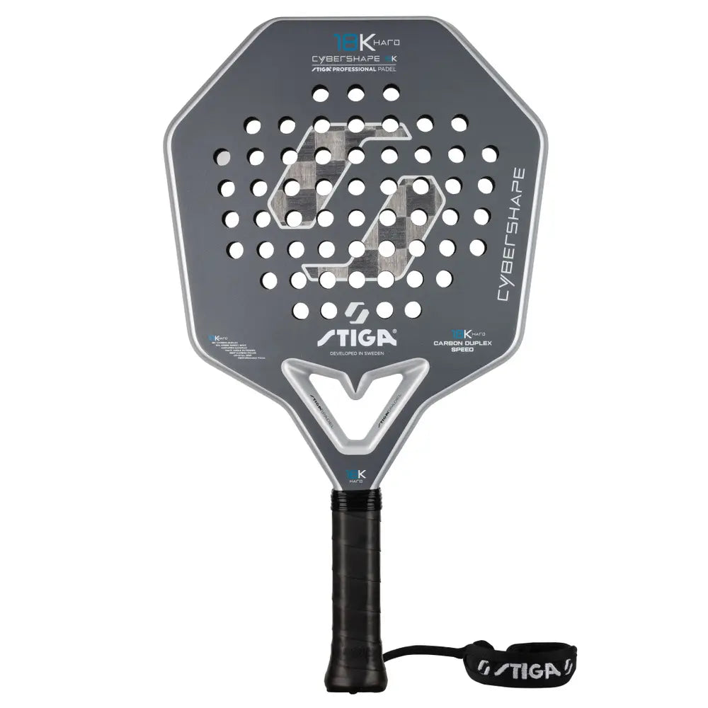 Stiga Cybershape 18K Hard 2 Padel Racket | Padellife – Mypadellife.com