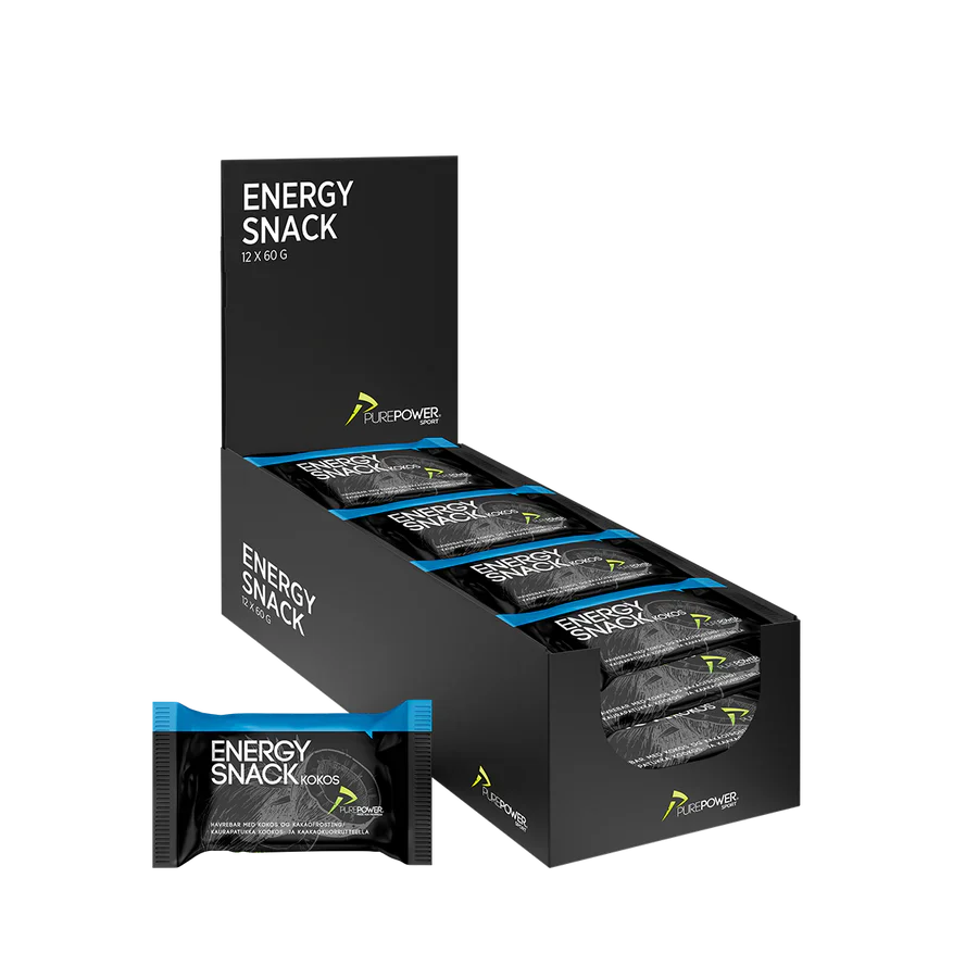 PurePower Energy Snack Coconut Flavor (1 piece of 60 grams ...
