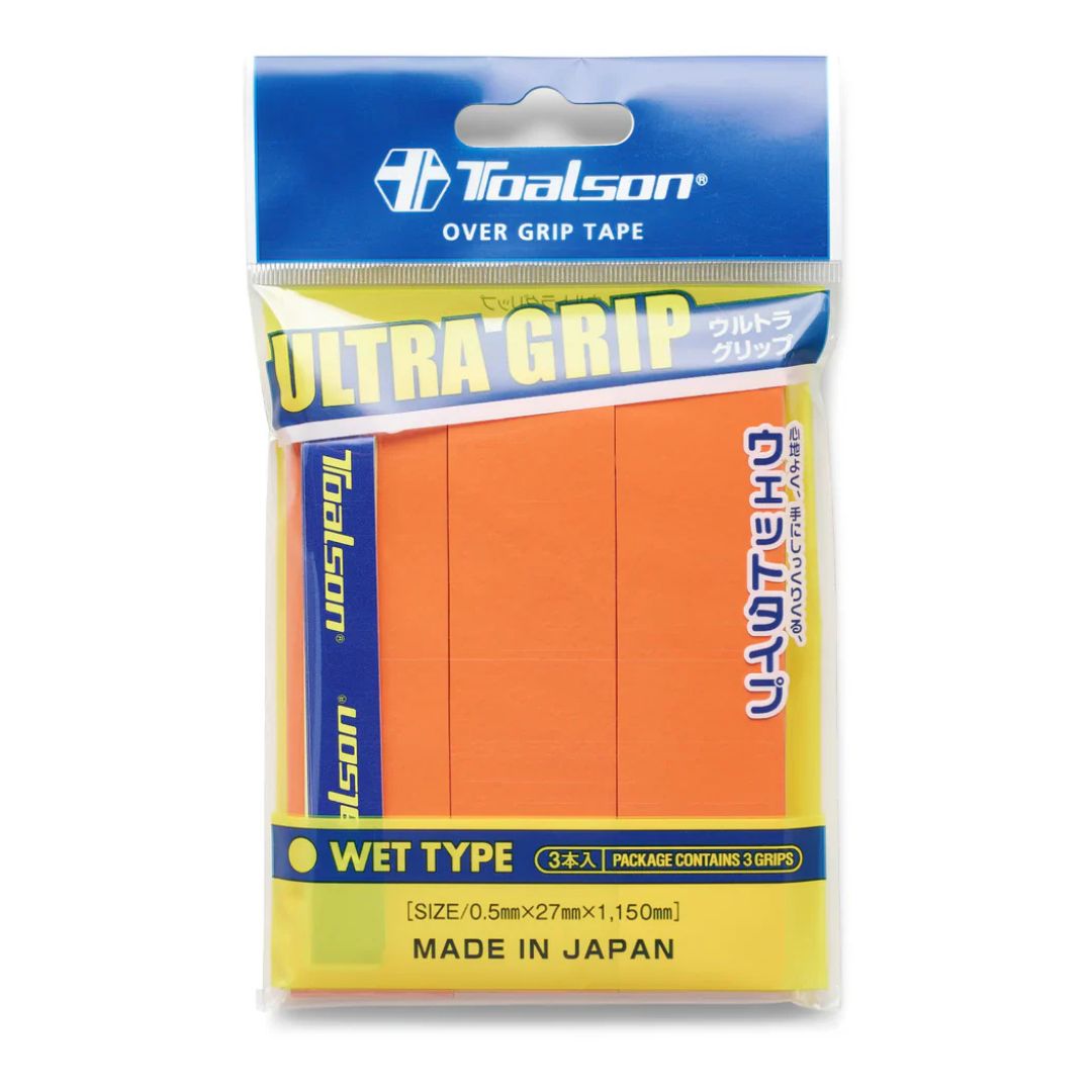Toalson Ultra Grip (3-Pack, Orange) – Mypadellife.com