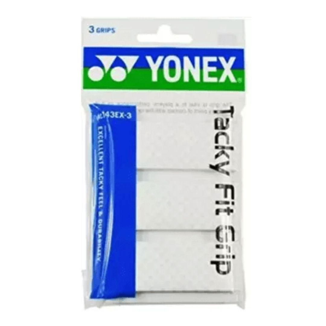 Yonex Tacky Fit Grip (3-Pack, White) – Mypadellife.com