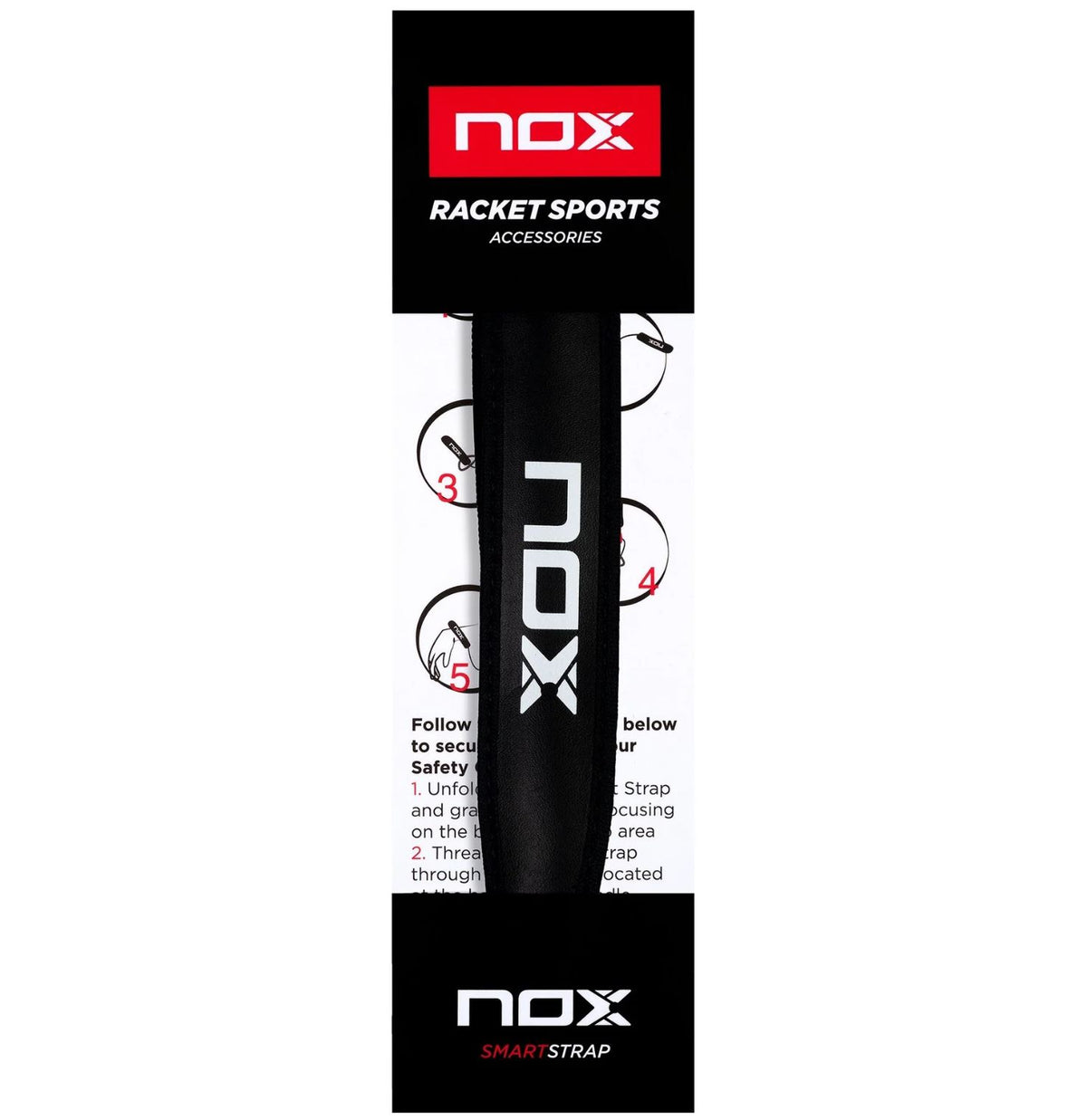 Nox Smartstrap Luxury (Black) — Mypadellife.com